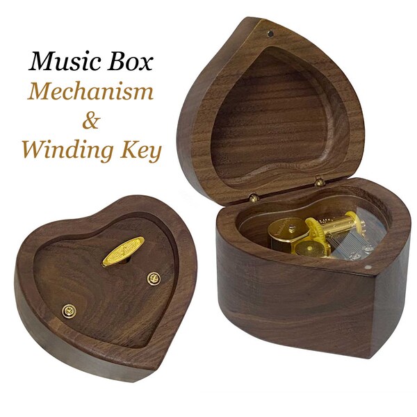 Heart Music Box - Etsy