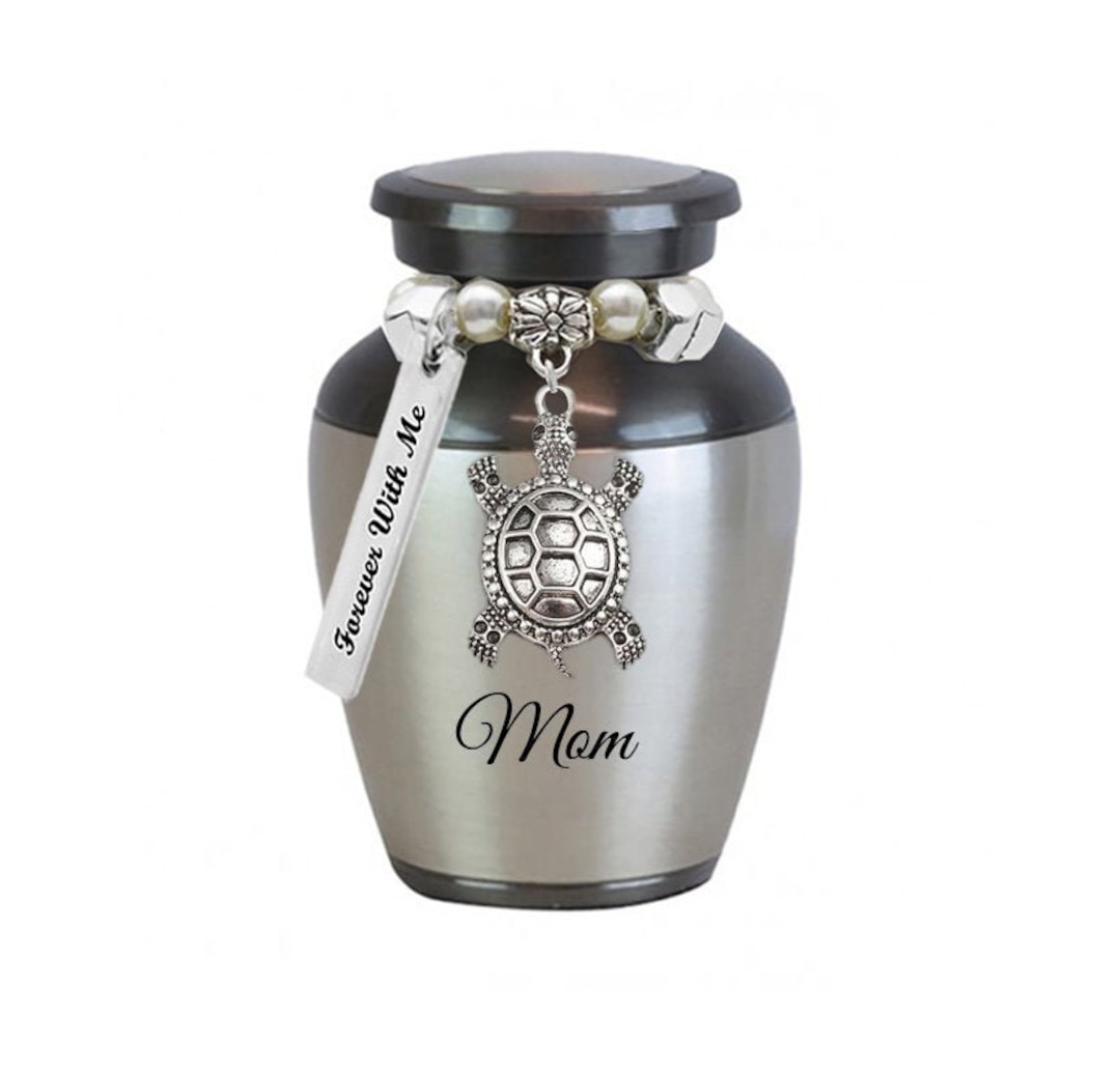 Land Turtle Mini Urn - Love Charms® Option - Etsy