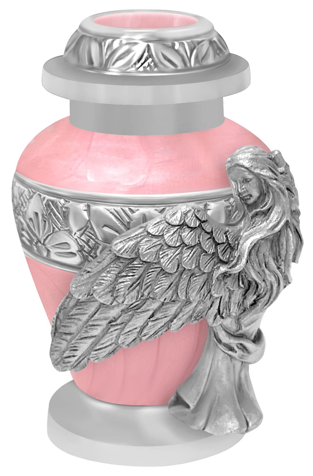 Angel of Grief® Pink Keepsake Urn - Mini Memorial - Personalized ...