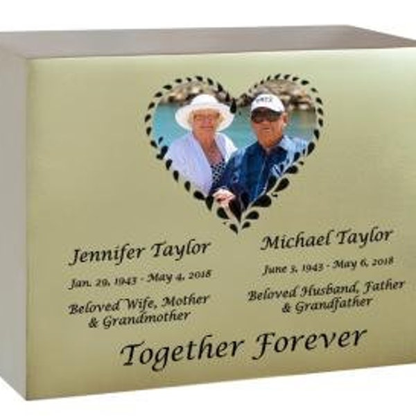 Companion Urns for Husband and Wife - Etsy Australia