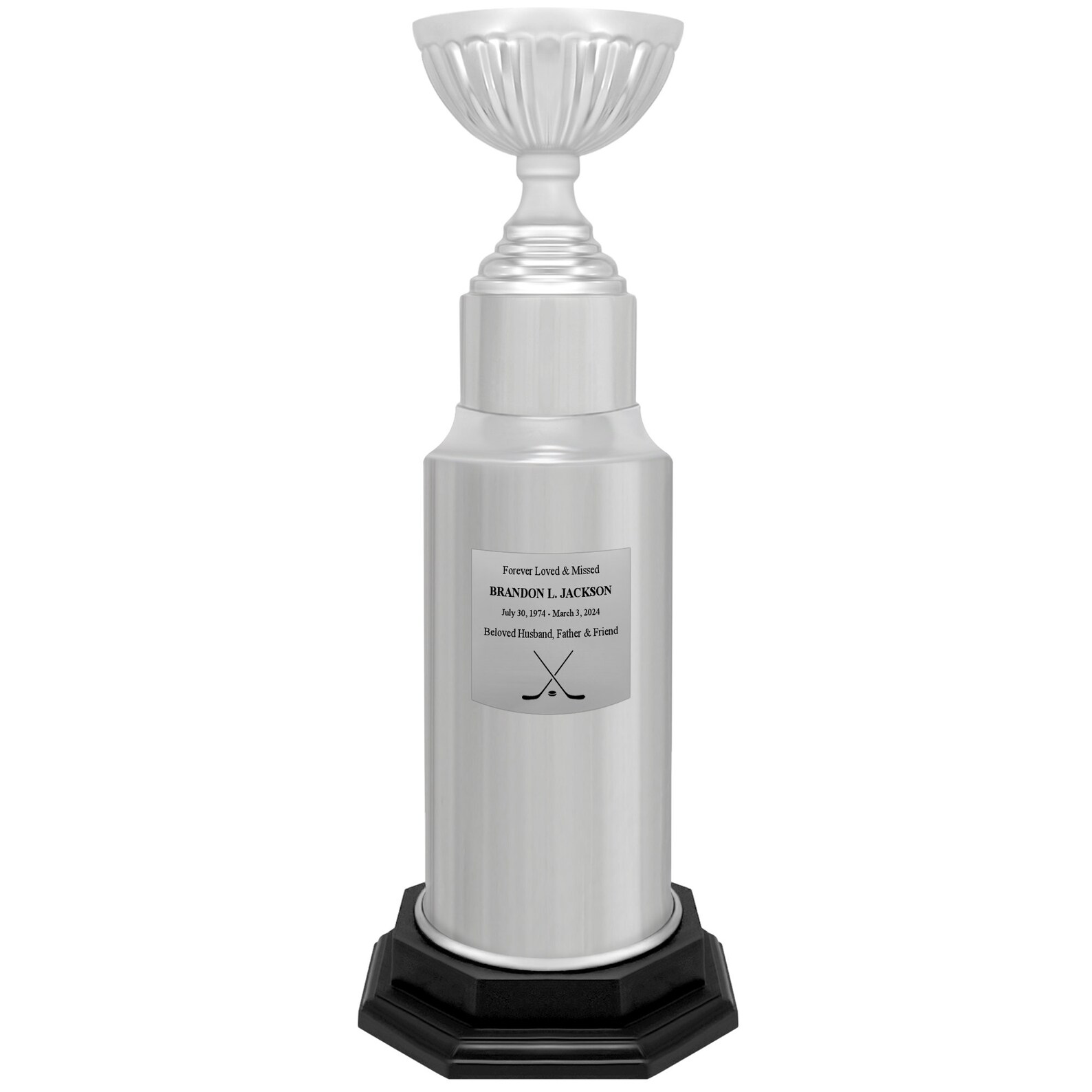Champion Hockey Trophy Adult Cremation Urn - Tribute Wreath™ - Etsy