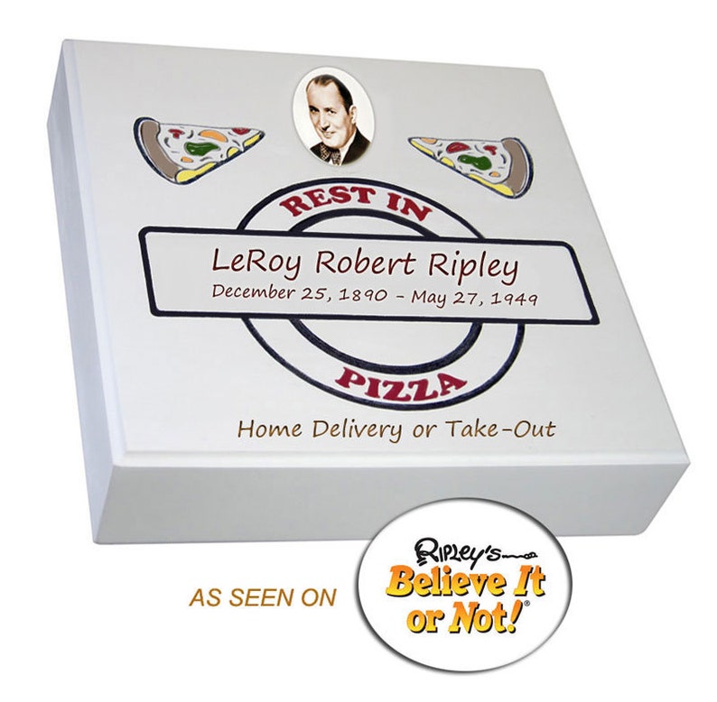 Pizza Box Cremation Urn - Etsy