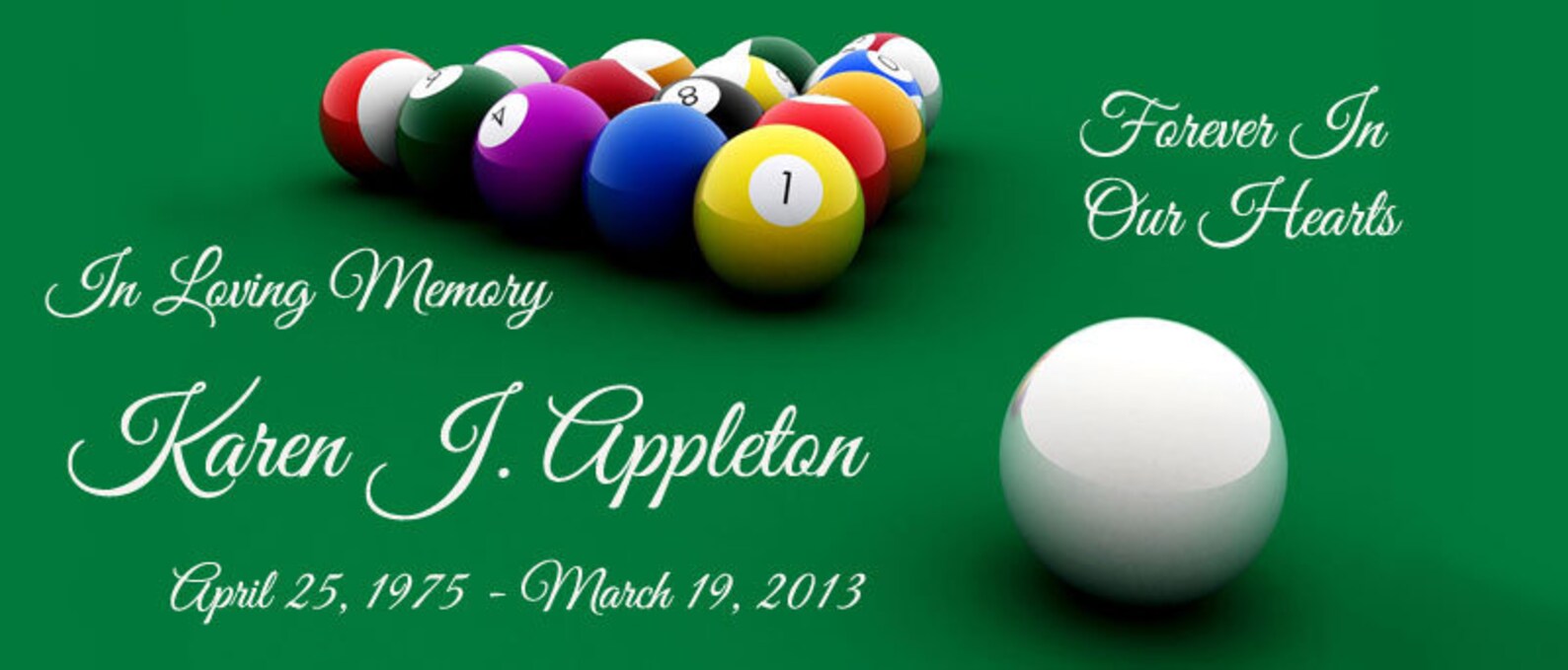 Pool Table Cremation Urn - Personalized Billiards Memorial - Etsy