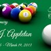 Pool Table Cremation Urn - Personalized Billiards Memorial - Etsy