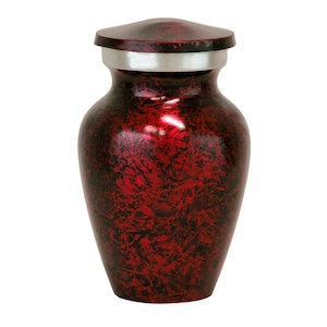 In Loving Memory Red Heart Keepsake Urn - Love Charms® Option - Etsy