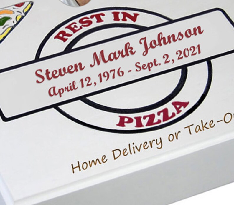 Pizza Box Cremation Urn - Etsy