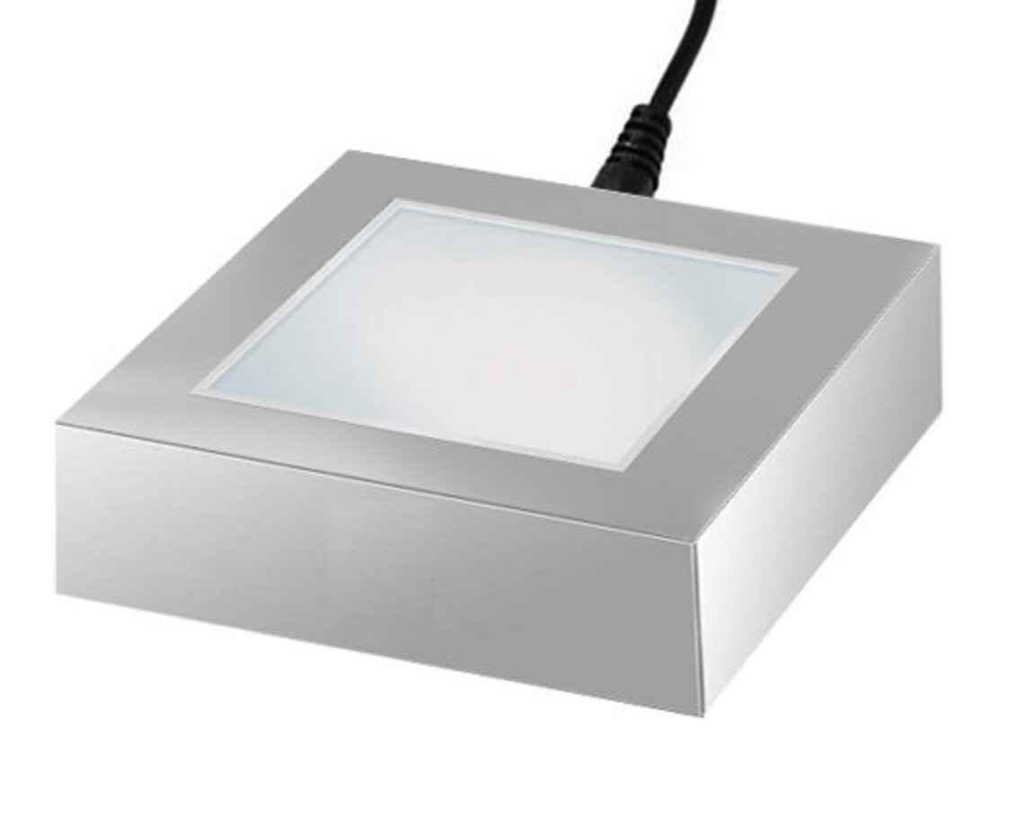 3D Crystal Memorial Heart & Light Box - Etsy