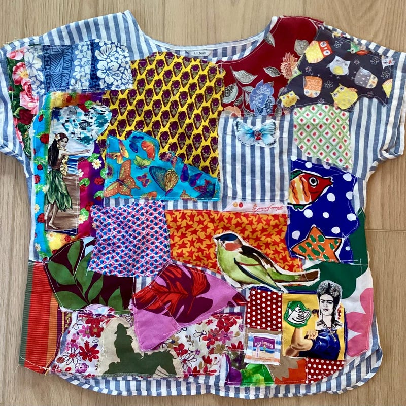 Patchwork Tunic - Etsy