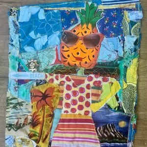 To BEACH Seaside COTTAGE DECOR mybonny Colorful Tropical Hawaiian ...