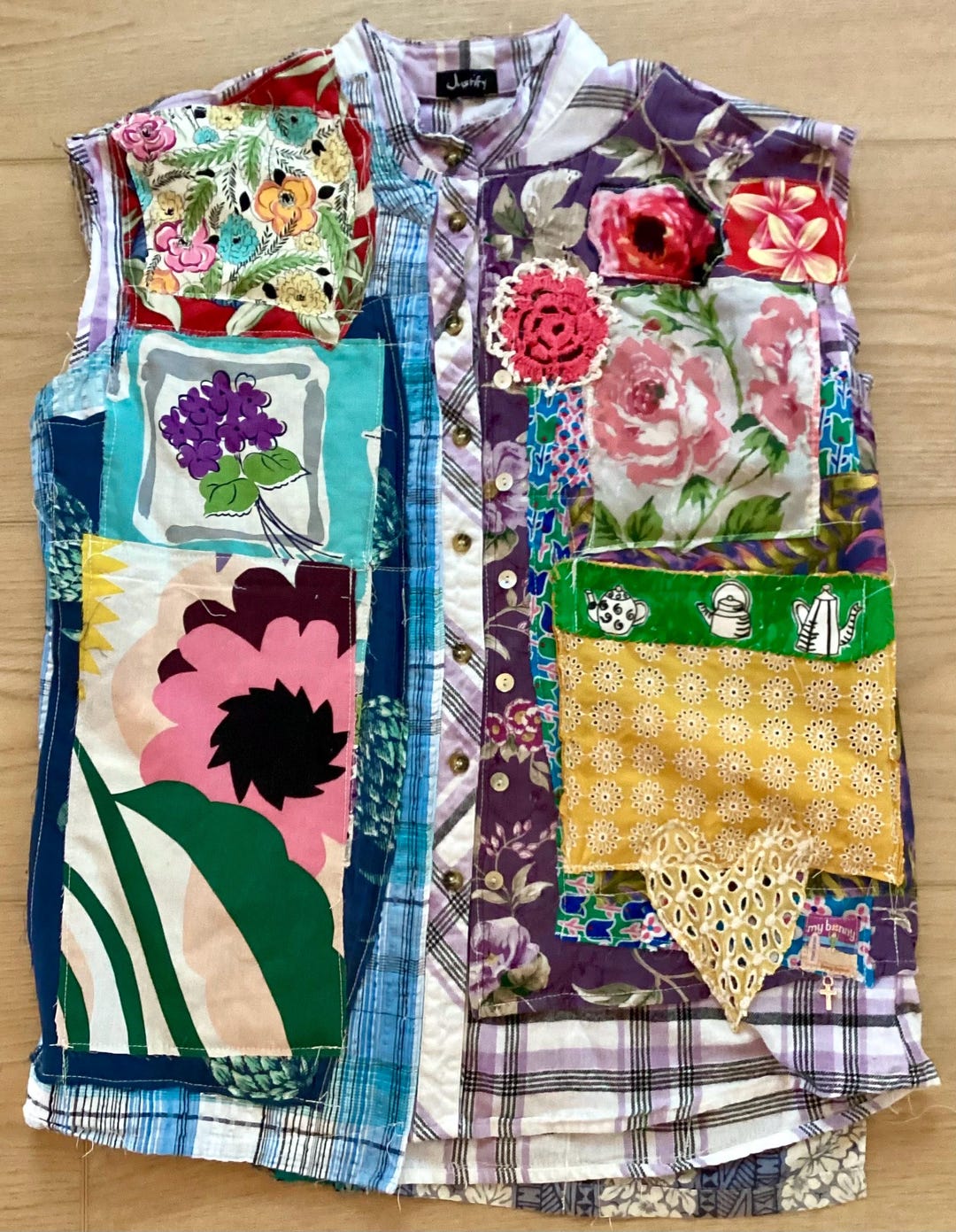 COLOURED FRENZY - Bright Vivid Statement Wearable Art Artistic Altered ...