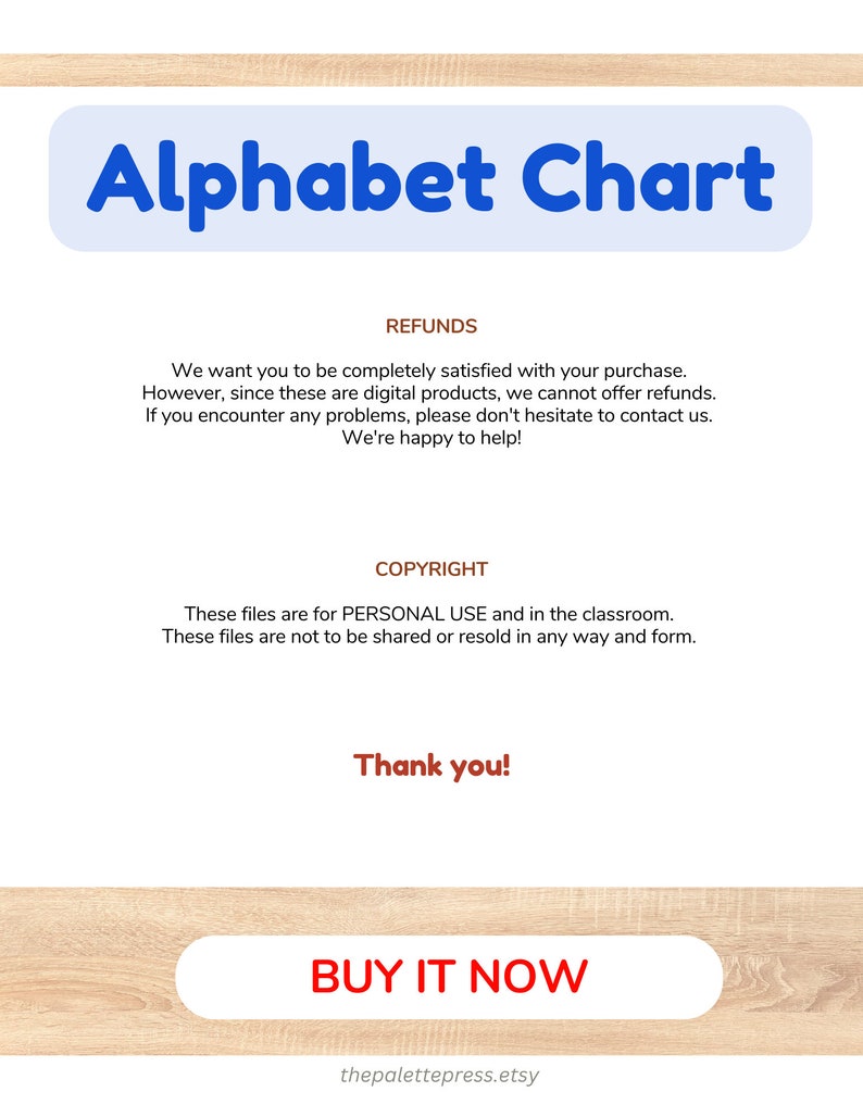 Alphabet Chart: Velcro Matching Game for Kids (printable) - Etsy
