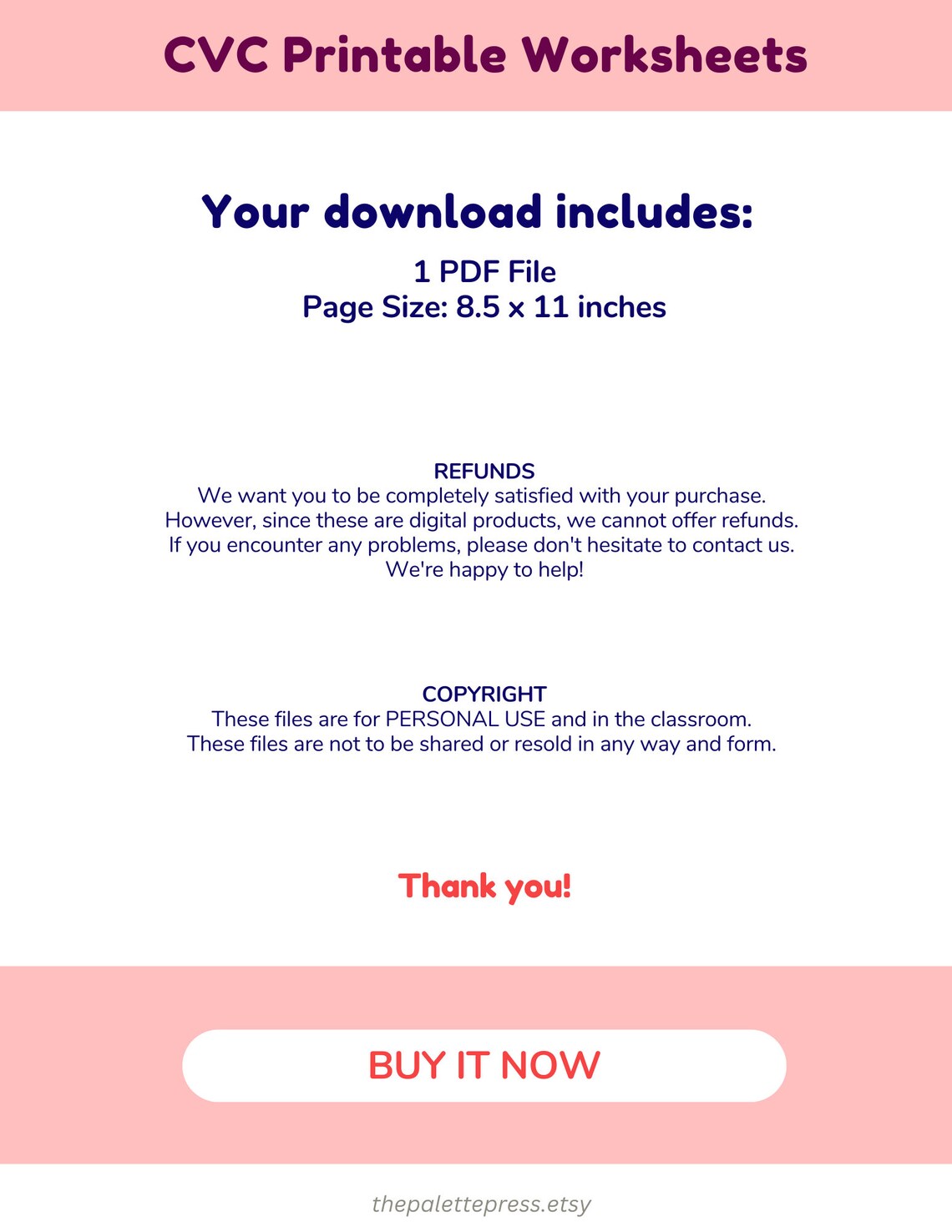 CVC Worksheets for Kids Science of Reading (SOR) Aligned - Phonics for ...