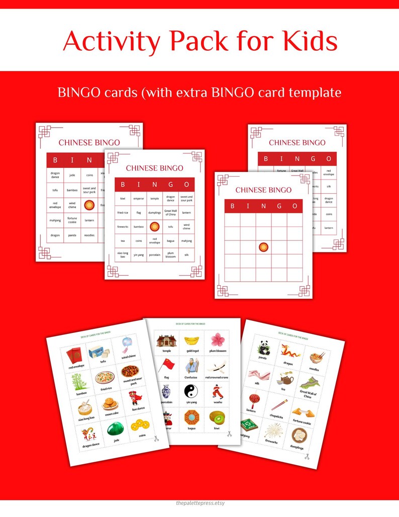 Fun Activity Pack About China for Kids in Preschool, Kinder, and ...