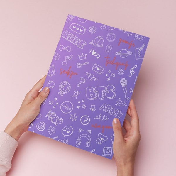 Bts Notebook - Etsy