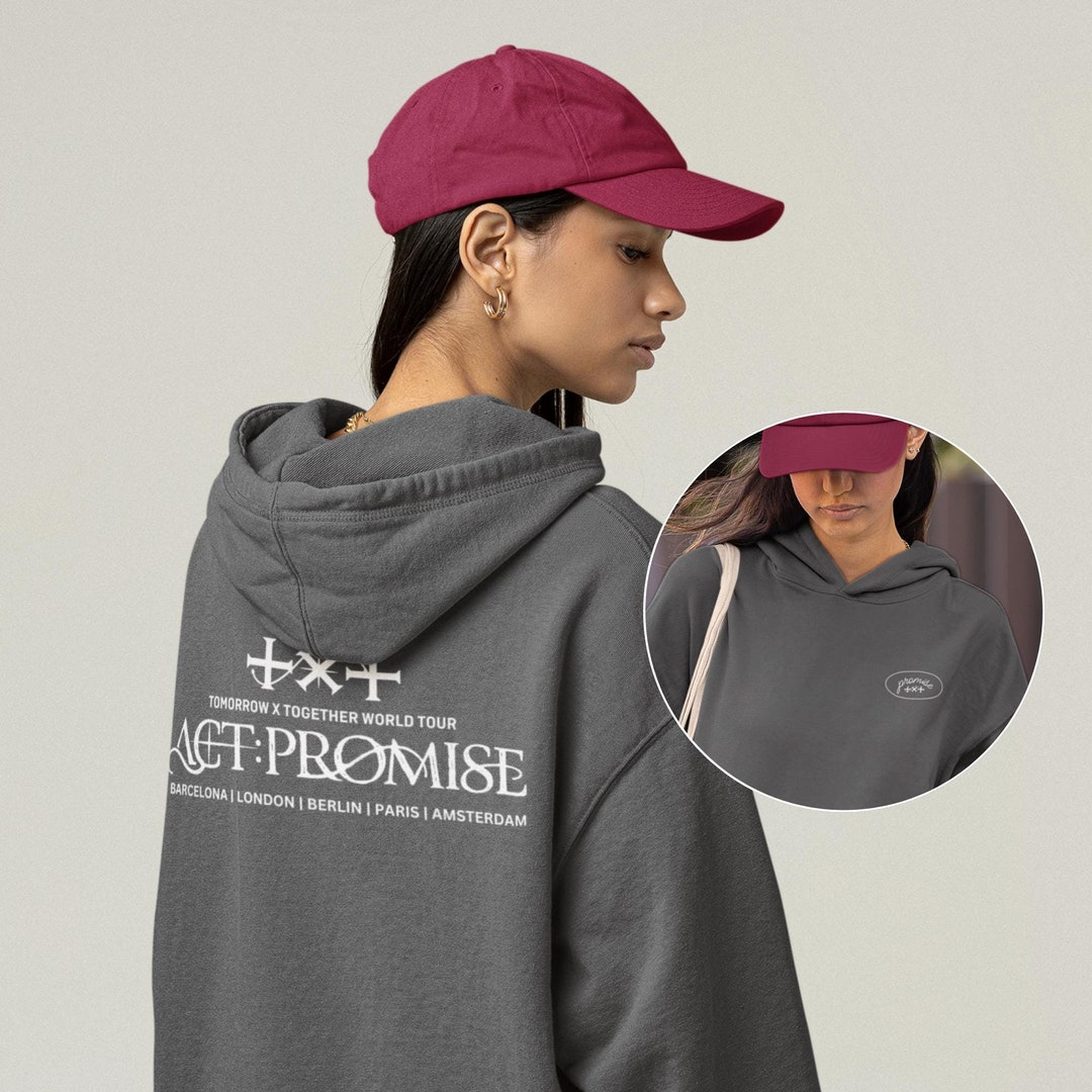 Txt Europe Tour Hoodie, Tomorrow X Together Act:promise Tour, MOA Shirt ...