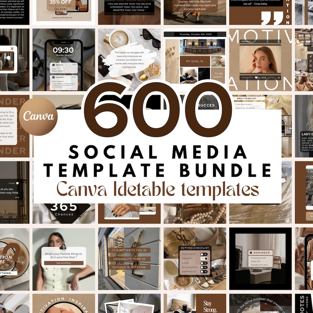 Canva Instagram Template Social Media Template Marketing Template Canva ...