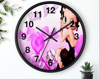 Betty Boop Wall Clock - Etsy