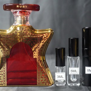 Bond No. 9 Dubai Ruby 3, 5, 8 Ml Decants 100% Authentic - Etsy