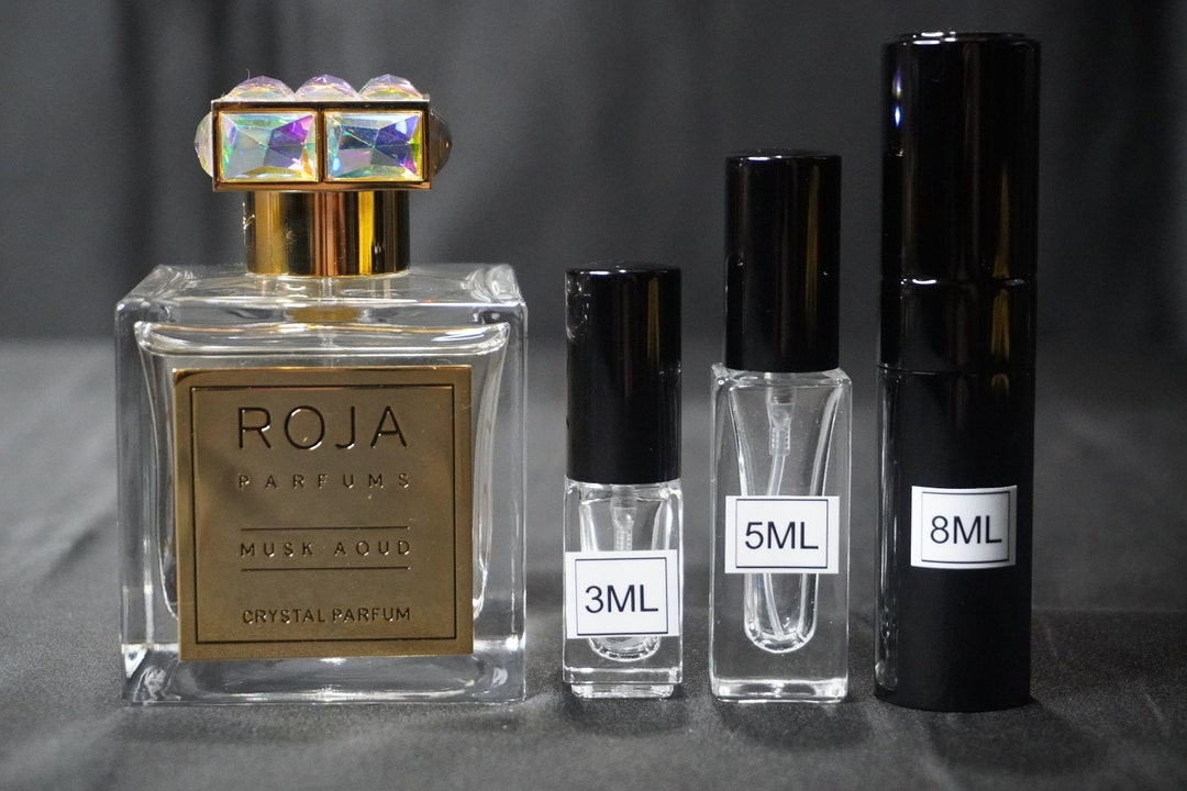 Roja Musk Aoud Crystal Parfum | 3, 5, 8 Ml Decants | 100% Authentic - Etsy