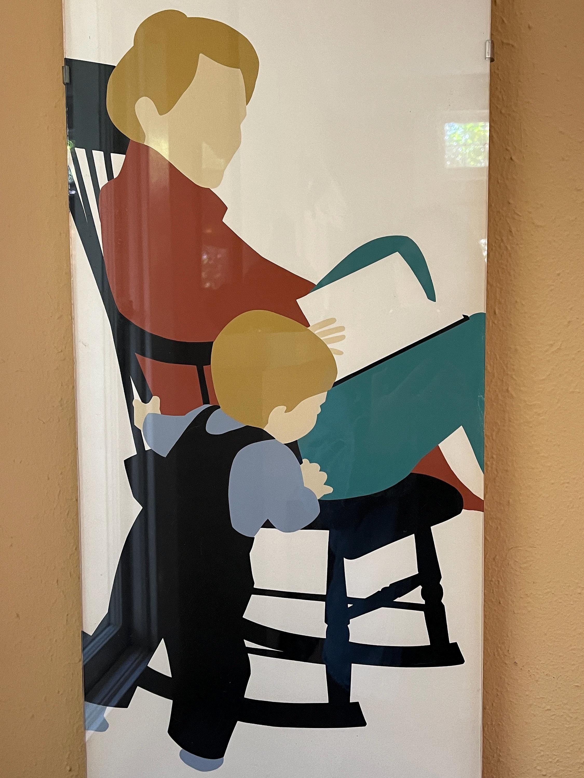 Lance Hidy, Designs Personal & Public, Limited Edition Framed Silkscreen, Signed by the Artist ...