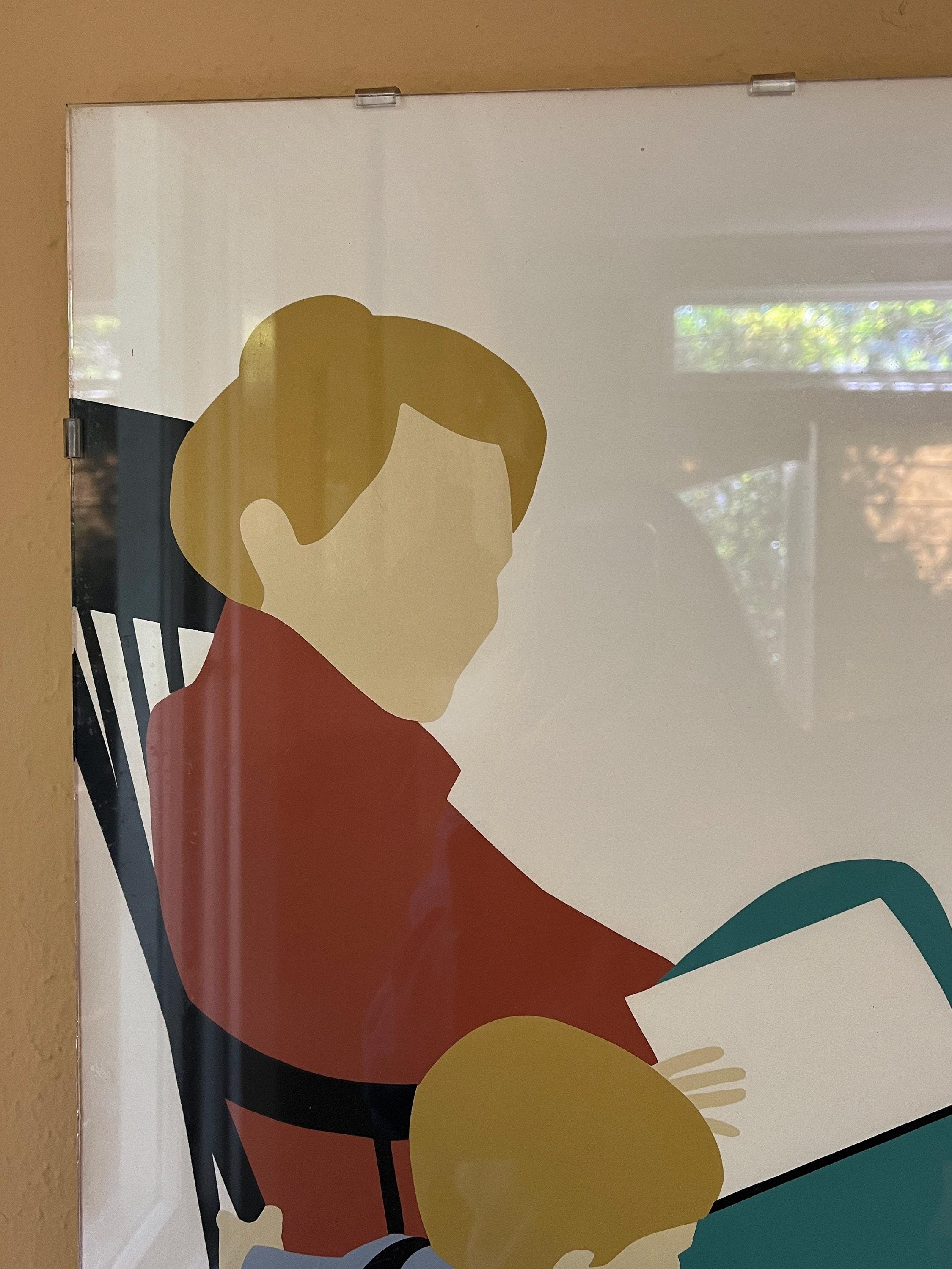 Lance Hidy, Designs Personal & Public, Limited Edition Framed Silkscreen, Signed by the Artist ...