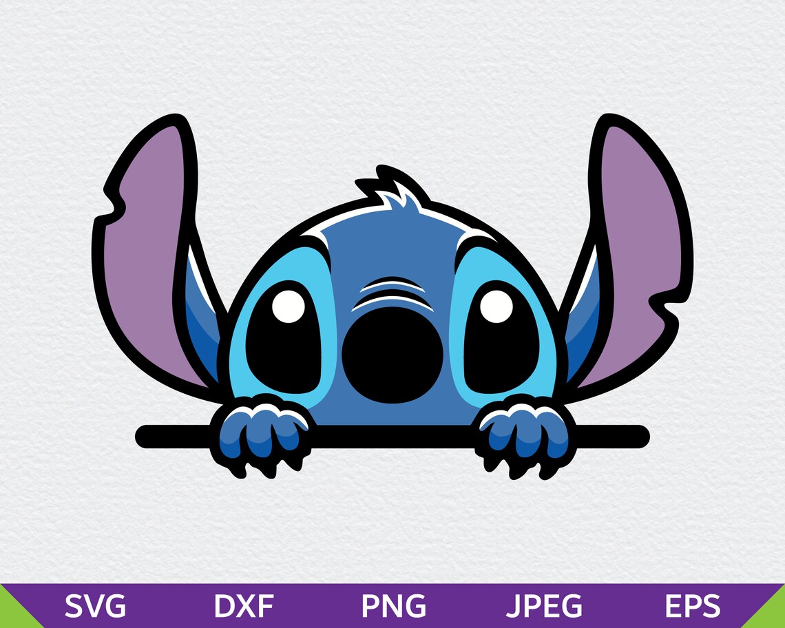 Peeking Stitch Svg, Peeking Stitch Cricut and Silhouette Cut File ...