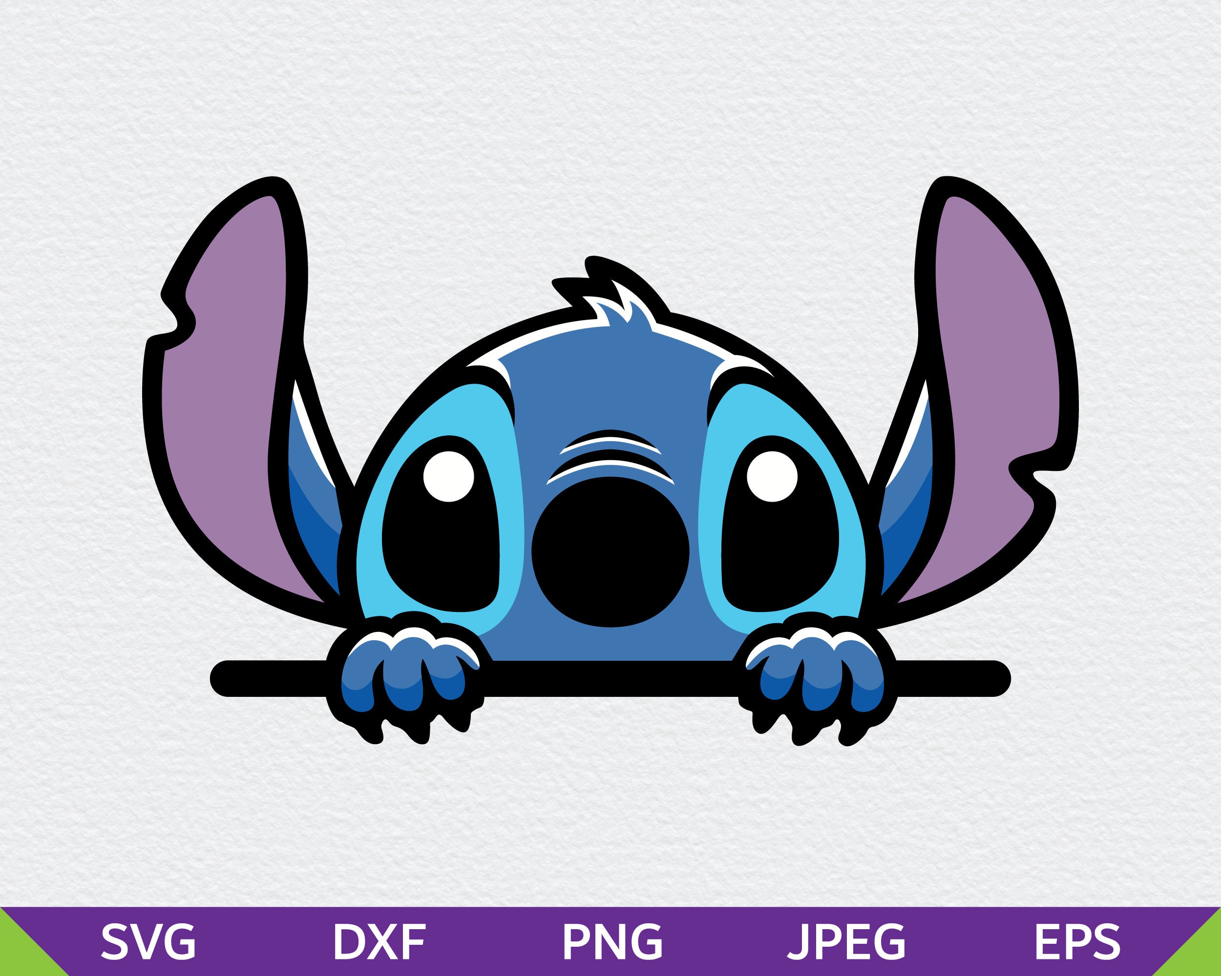 Peeking Stitch Svg, Peeking Stitch Cricut and Silhouette Cut File, Peeking Stitch Clip Art - Etsy