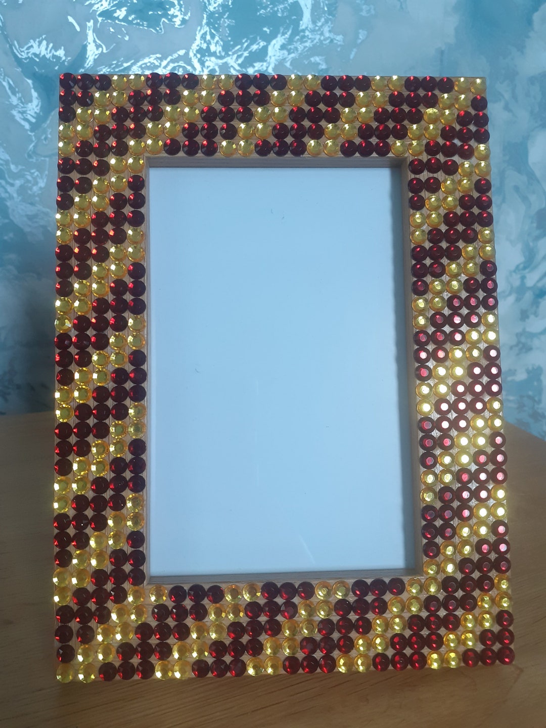 Gryffindor Red Gold Crystal Photo Frame 6x4 - Etsy