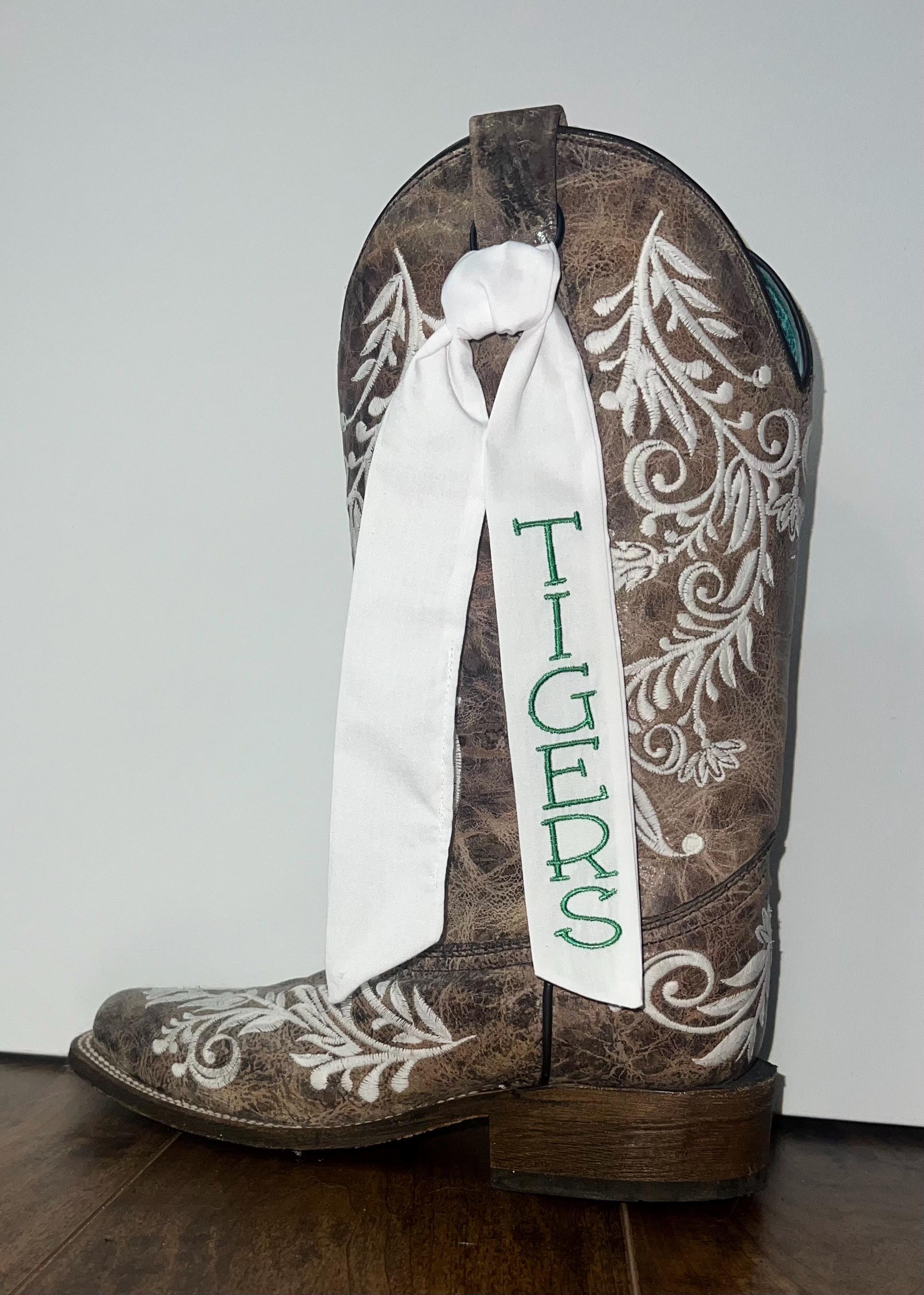 Custom Game Day Boot Bow Set: School Spirit Ribbon - Etsy