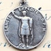 St Expedite Medal - Patron of Procrastinators - Sterling Silver Antique ...