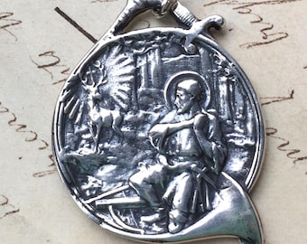 Antique St Hubert Font - Etsy