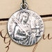 St Susanna / Suzanne Medal Sterling Silver Antique Replica Patron of ...