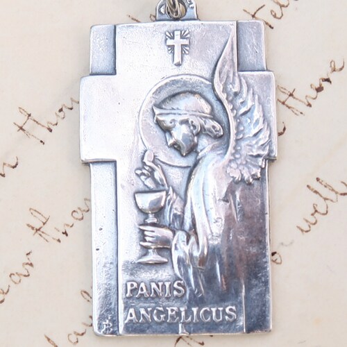 St Joseph Cross Medal Sterling Silver Antique Replica | Etsy