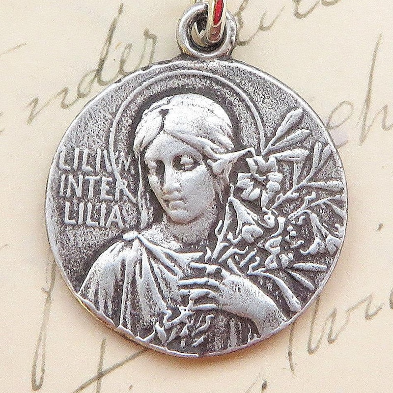 The Virgin Mary Lily - Etsy