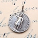 St Expedite Medal - Patron of Procrastinators - Sterling Silver Antique ...