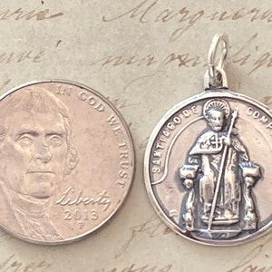 St James Medal - Patron of Arthritis Suffers and Pharmacists - Sterling ...