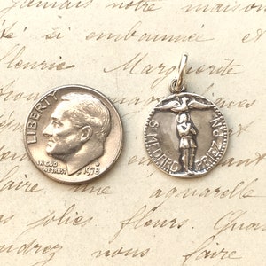 St Medard Medal - Sterling Silver Antique Replica - Patron of Good ...