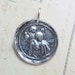 St Christopher Wax Seal Medal - Patron of Travelers, Against Storms ...