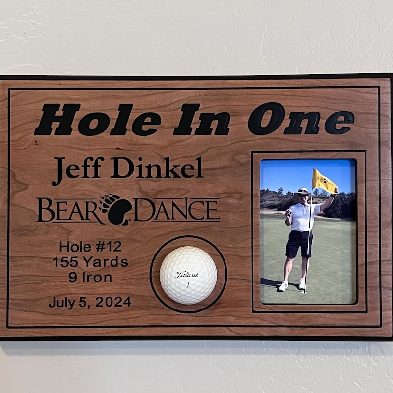 Hole in One Plaque - Etsy