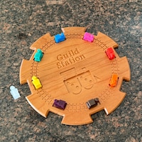 Mexican Train Hub & Tokens - Etsy