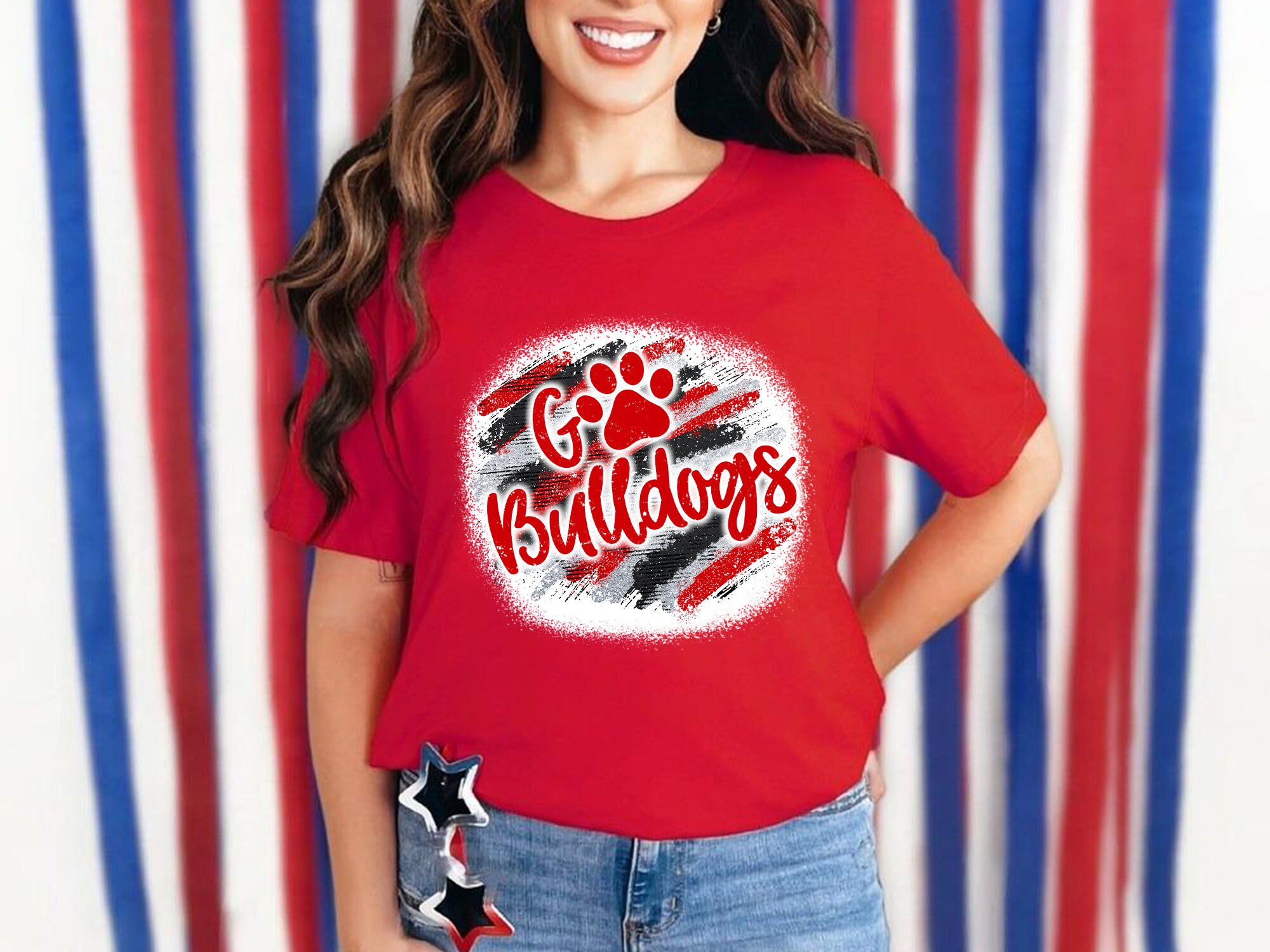 Go Bulldogs Mascot Shirt, Custom Mascot Shirt, School Mascot Shirt ...