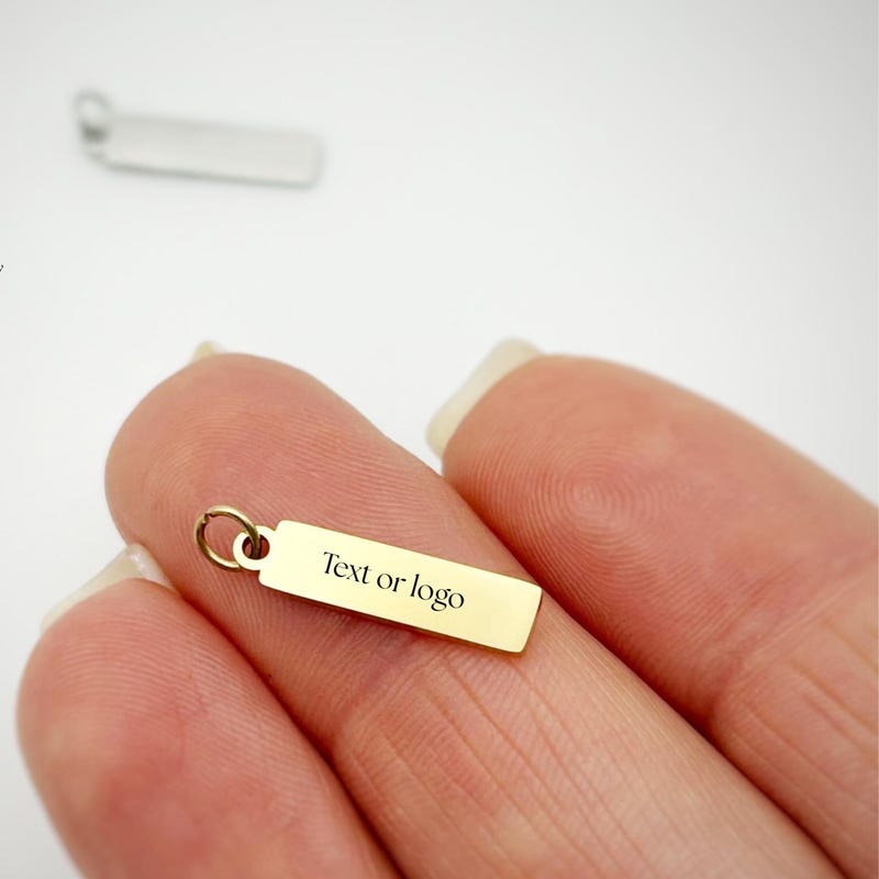 My Logo Charm - Etsy