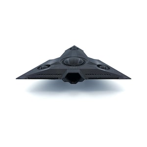 TR-3B Black Manta Triangle ARV Model - 3D Printed UFO Replica in Gloss ...