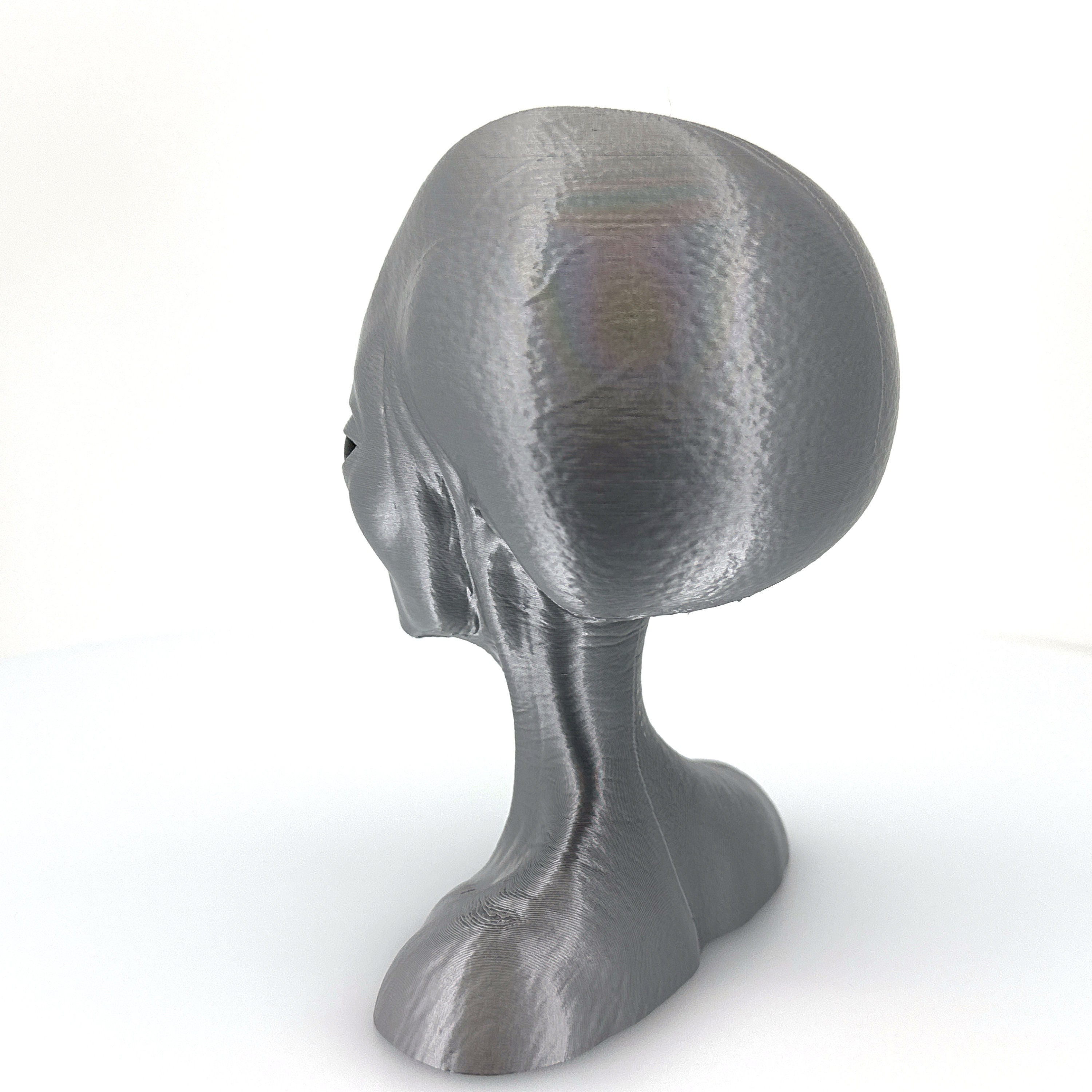 Roswell Grey Alien Bust From Zeta Reticuli 3D Printed Sci-fi ...