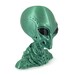 Insectoid Alien Head Bust 3D Printed Sci-fi Extraterrestrial Head, UFO ...