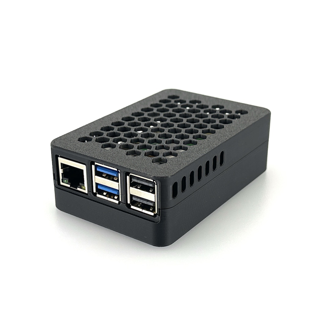 Raspberry Pi 5 Case for Pimoroni Nvme Base | Custom 3D Printed ...
