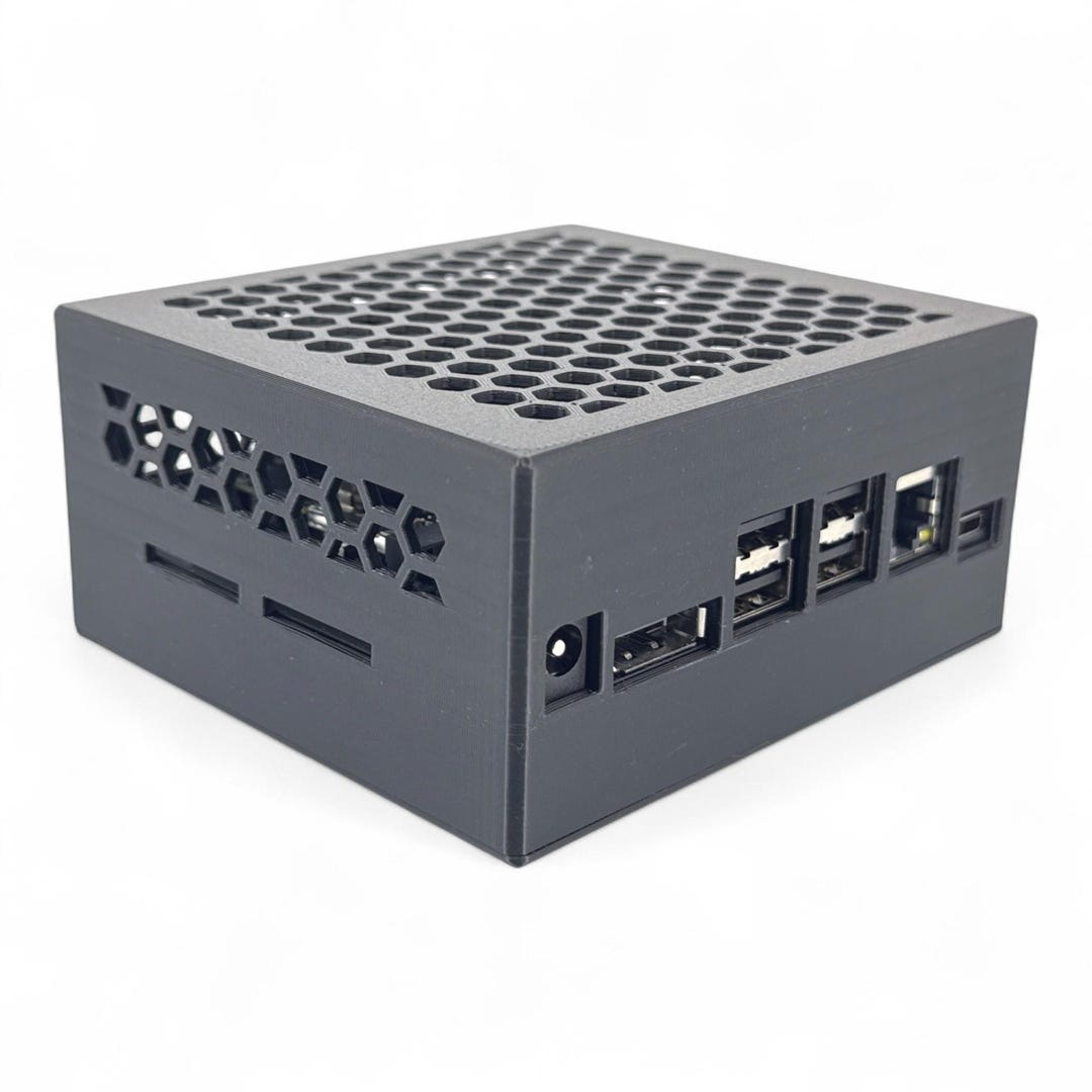 Jetson Orin Nano Super Case 3D Printed, PETG Snap Fit Enclosure, Hex ...