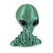 Insectoid Alien Head Bust 3D Printed Sci-fi Extraterrestrial Head, UFO ...