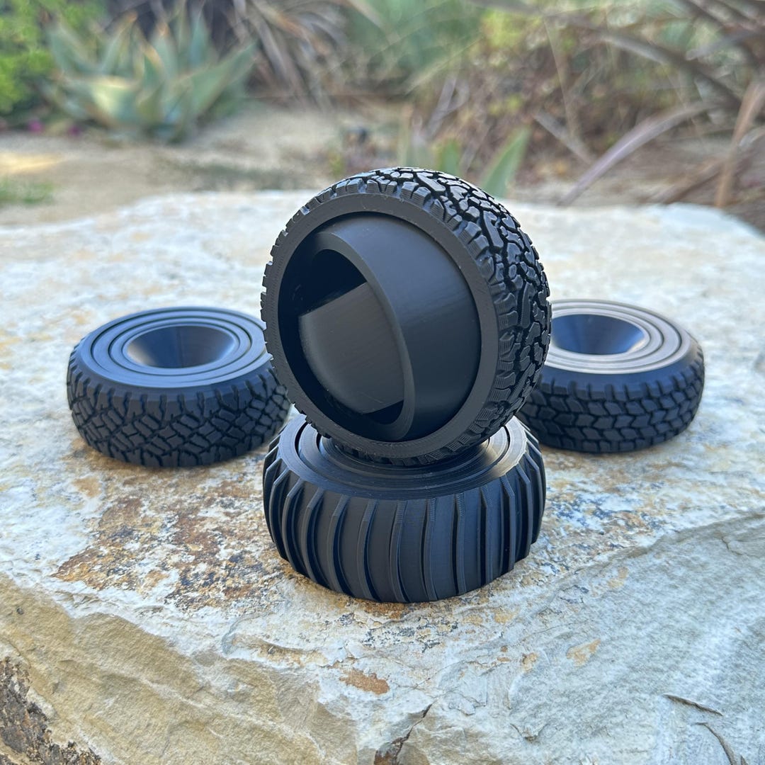 Tire Gyro Fidget Spinner for Truck Lovers 3.1 Inches Large Adult Size ...