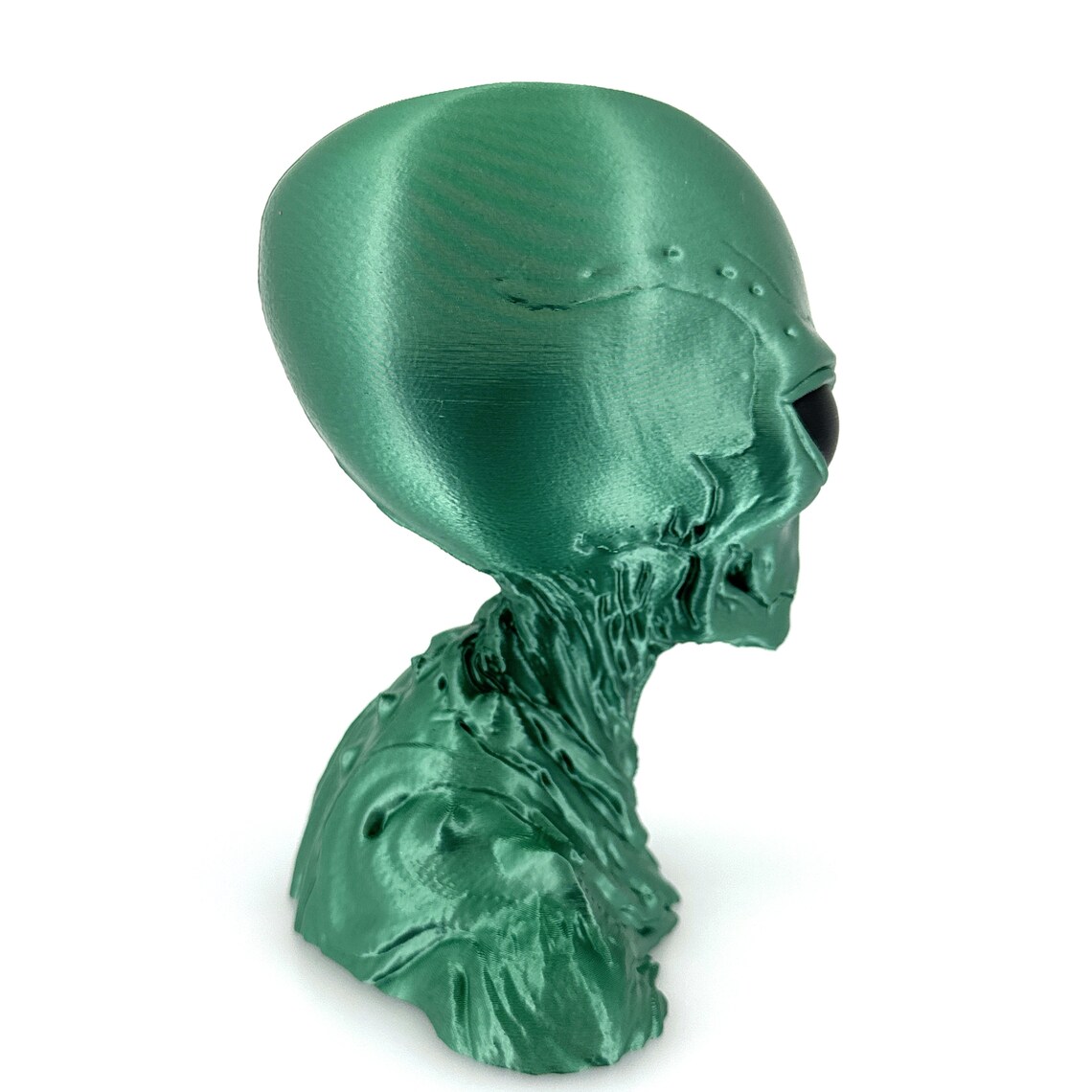 Insectoid Alien Head Bust 3D Printed Sci-fi Extraterrestrial Head, UFO ...